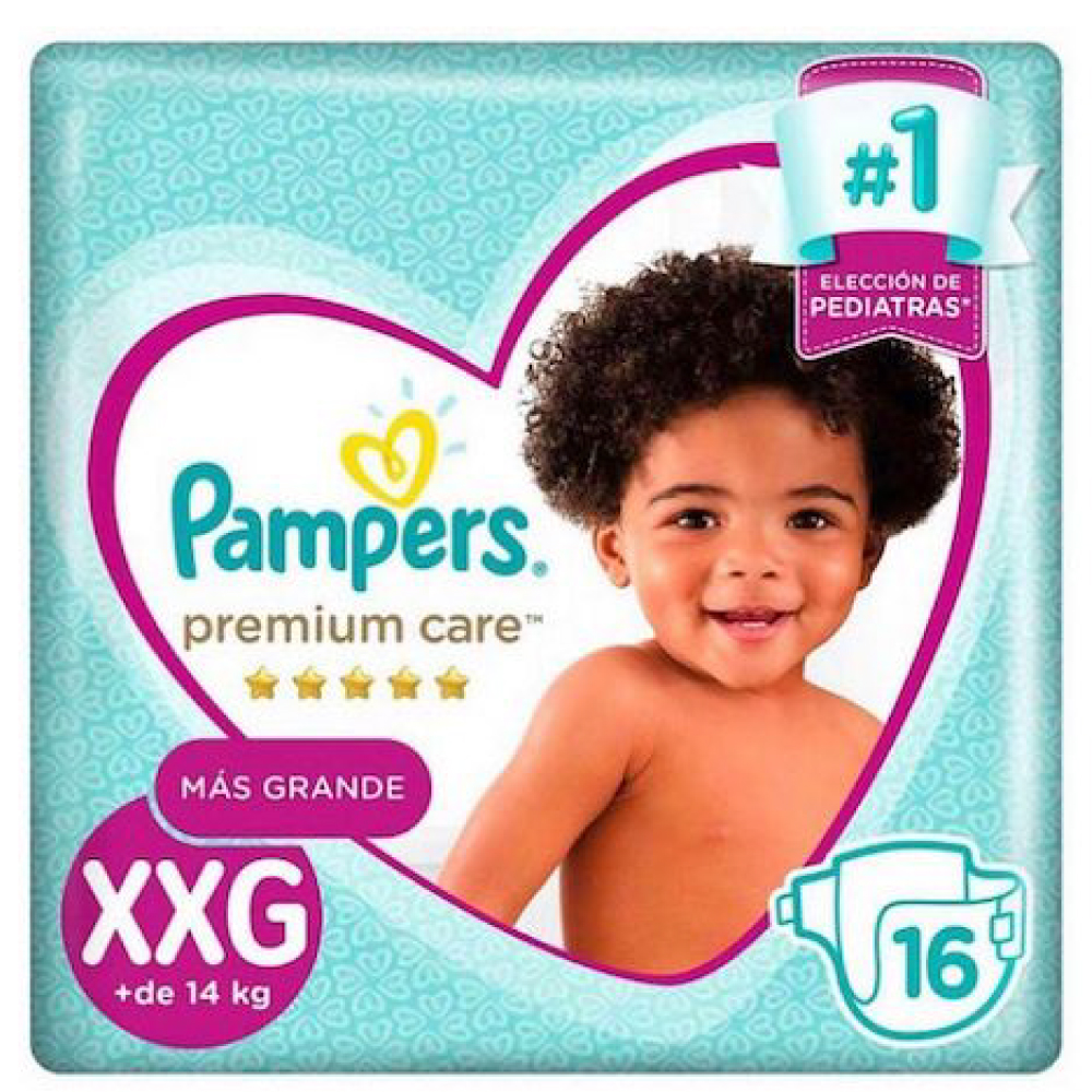 Pañales Pampers Premium Care XXG – Pañales a Domicilio