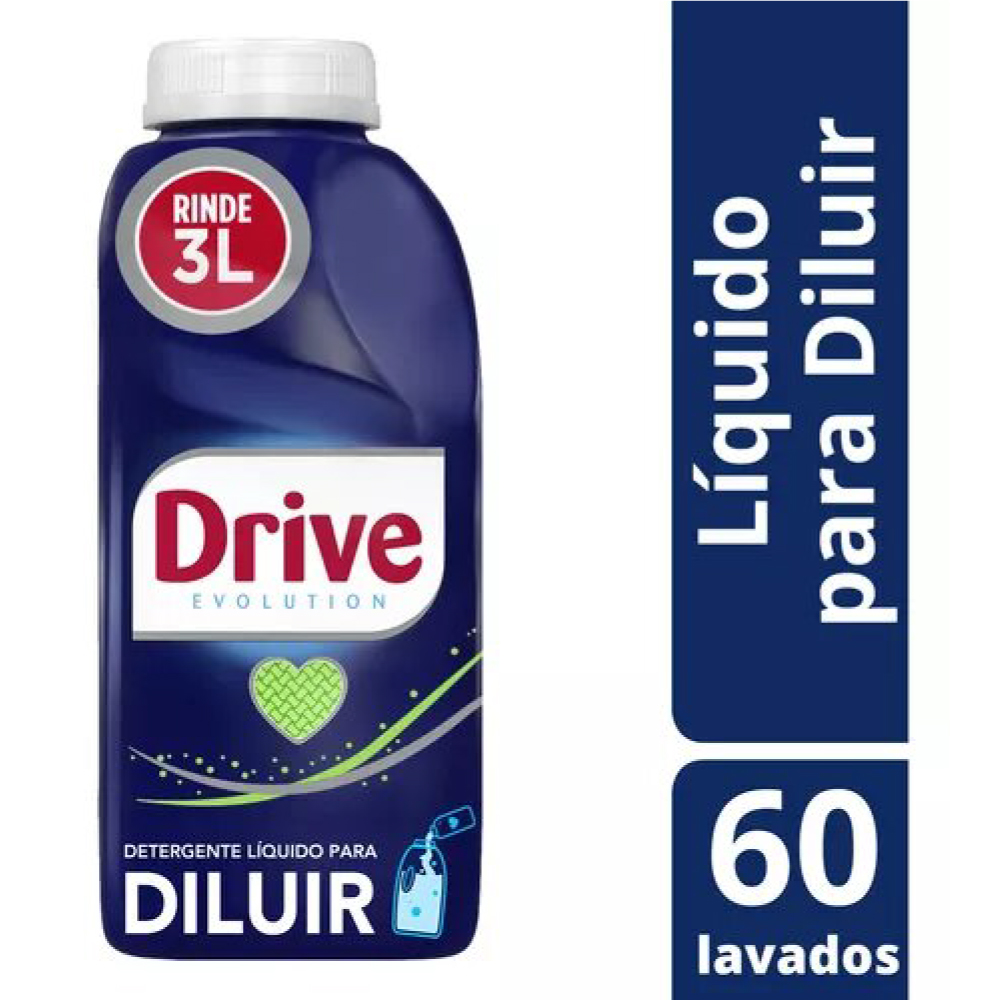 Detergente Drive Bio Liquido Para Diluir 500Ml – Pañales a Domicilio